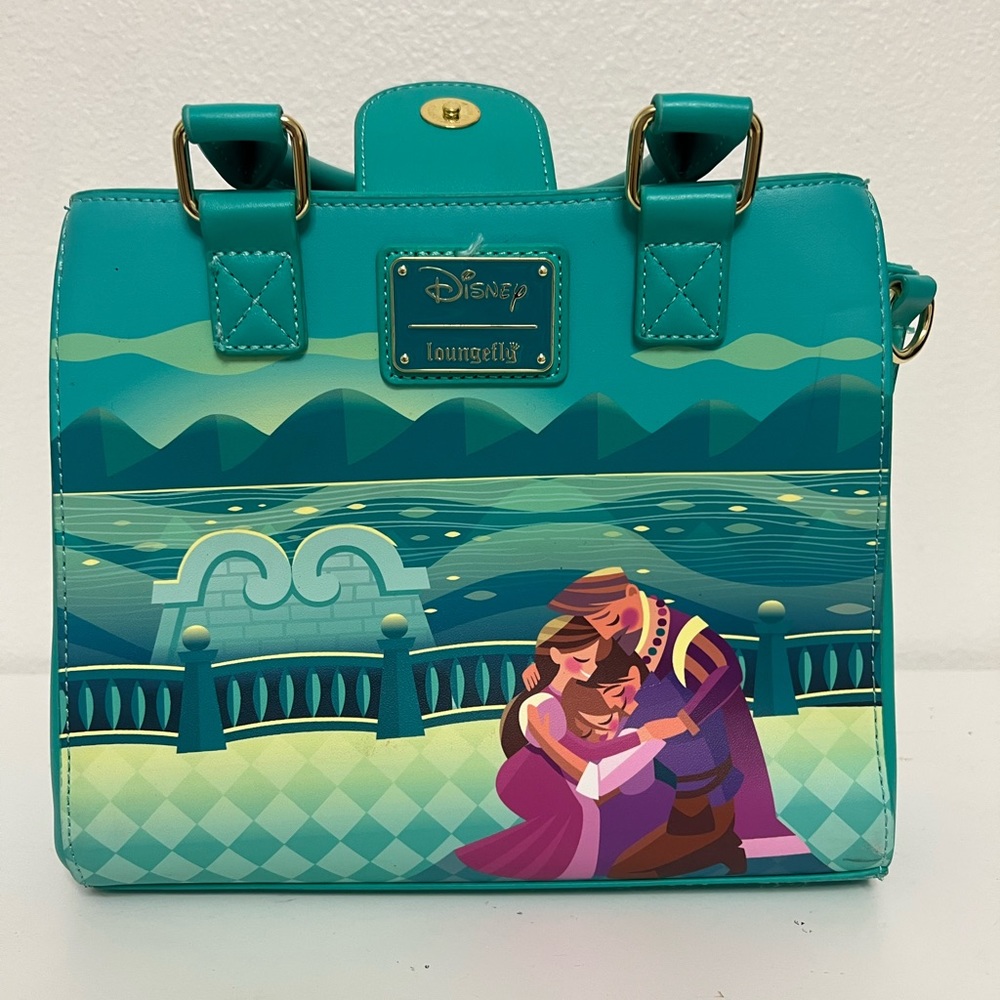 Loungefly Tangled Rapunzel Castle Glow In The Dark Cr… - Gem